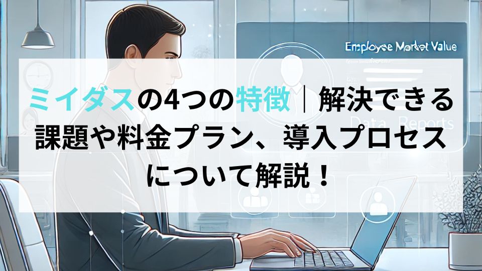 ミイダスの4つの特徴｜解決できる課題や導入プロセスについて解説 企業の採用・人事を支援するメディア digireka