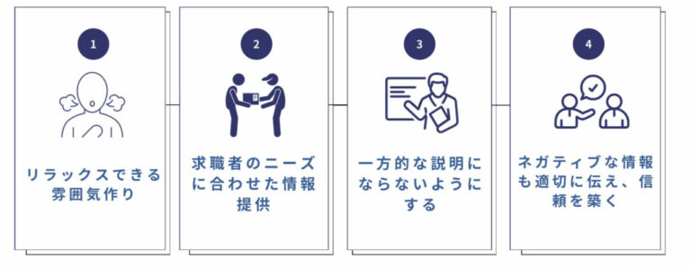 【最重要4項目】カジュアル面談で聞くべき質問内容とは？注意すべきポイントや雰囲気作りのコツも解説！ | 企業の採用・人事を支援するメディア digireka